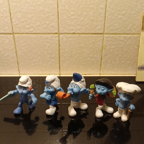 McDonald's | Toys | 5 Smurfs Above 3 Inches Tall 21 Mcdonalds | Poshmark